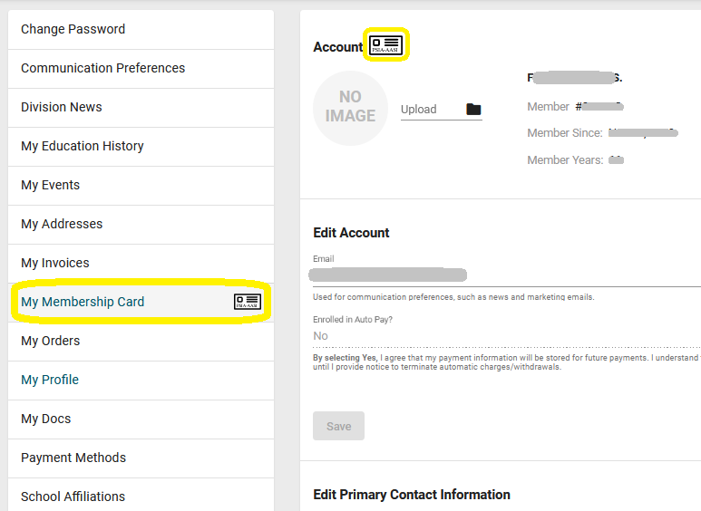 MemProfileCard – PSIA-AASI Eastern