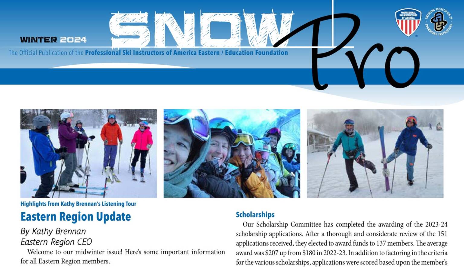 SnowPro Newsletter – PSIA-AASI Eastern